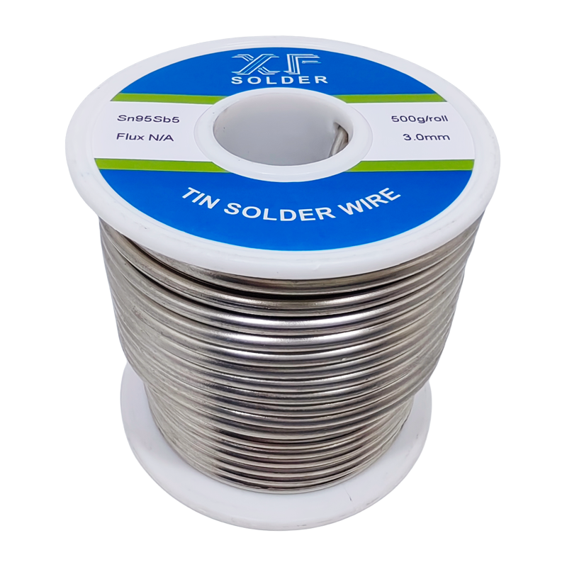 Lead Free Tin Antimony Plumbing Solder Wire Sn95Sb5 95 5 from China manufacturer - XI FENG TIN ...